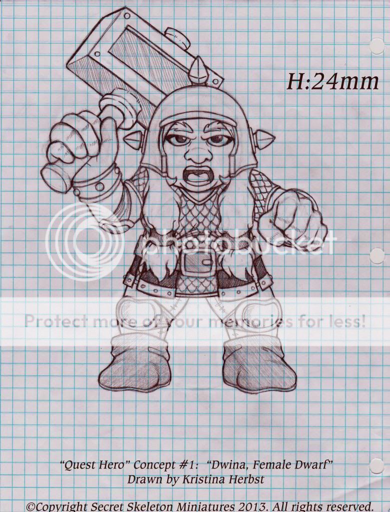 Ye Olde Inn • View topic - First Look, Female Dwarf Hero Concept Art