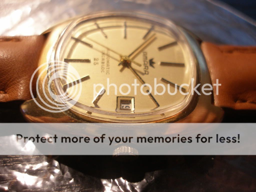 Amara automatic 25j 14k gold | WatchUSeek Watch Forums
