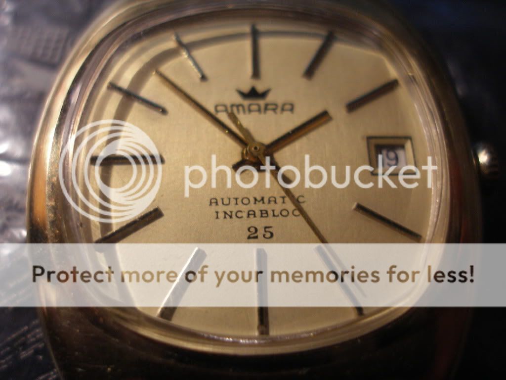 Amara automatic 25j 14k gold | WatchUSeek Watch Forums